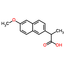 Solved Using the Line-Structure of Naproxen (C14H14O3), | Chegg.com