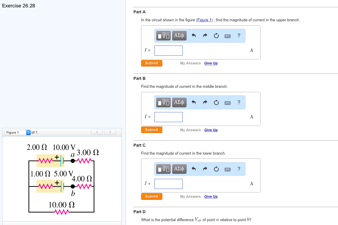 Solved In the circuit shown in the figure (Figure 1), find | Chegg.com