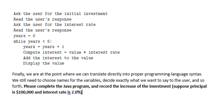 Solved 1. Pseudocode and Stepwise Refinement When creating a | Chegg.com