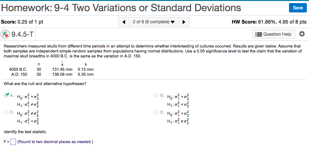 Solved Identify the test statistic and the p-value for the | Chegg.com