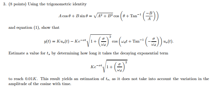 Solved Problem 14 (25 points) Dynamic second-order linear | Chegg.com