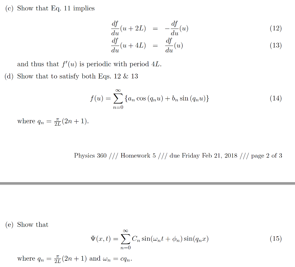 Solved 3. Free ends (70 points). For the guitar string | Chegg.com