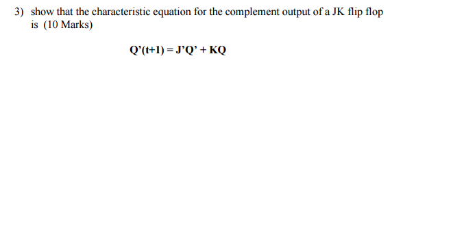 Solved Show that the characteristic equation for the | Chegg.com