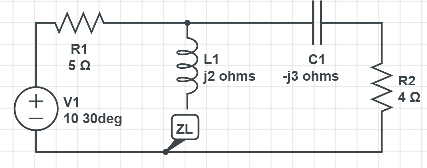 Solved Find the load impedance ZL that absorbs the max | Chegg.com