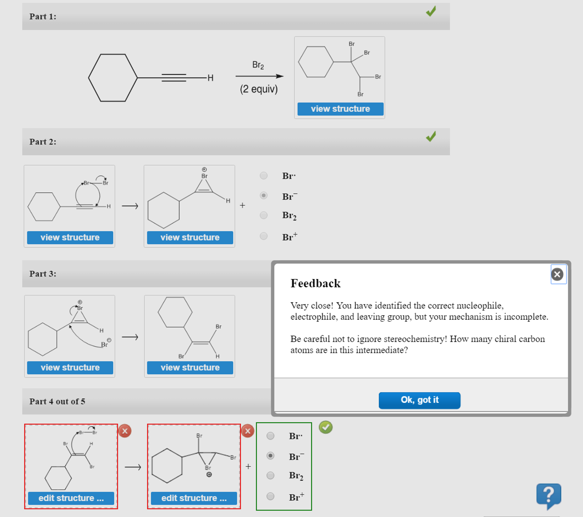 Solved Be sure to answer all parts. This is a two-part | Chegg.com