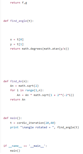 import math def create tan_table(x): tan for i in | Chegg.com
