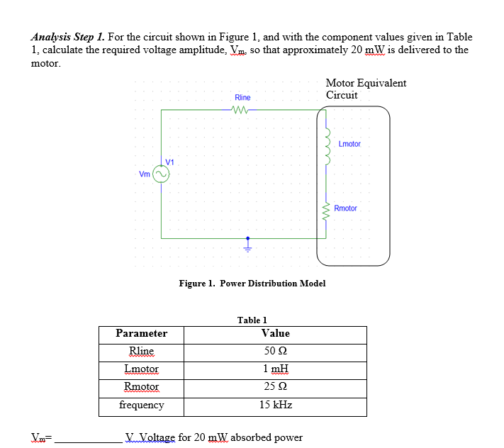 Solved For the circuit shown in Figure 1, and with the | Chegg.com