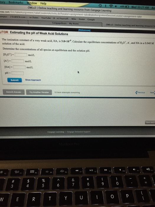 Solved Chem 112 | Chegg.com