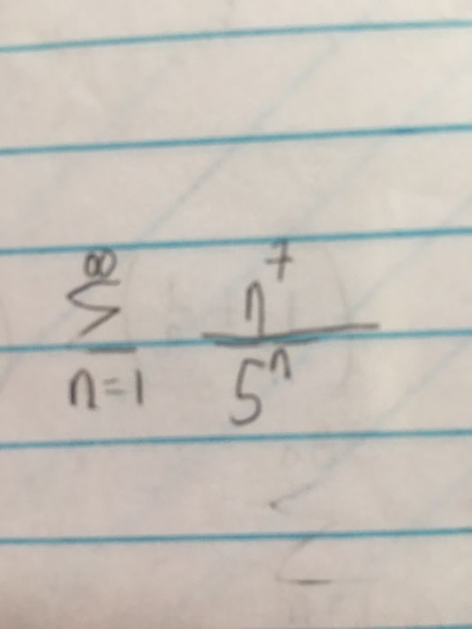 Solved Use the ratio test to test for absolute convergence, | Chegg.com