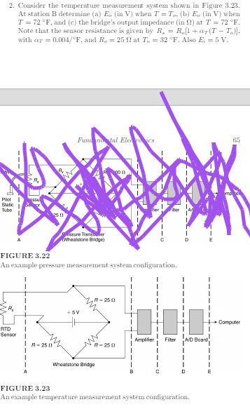 Solved Consider the temperature measurement system shown in | Chegg.com