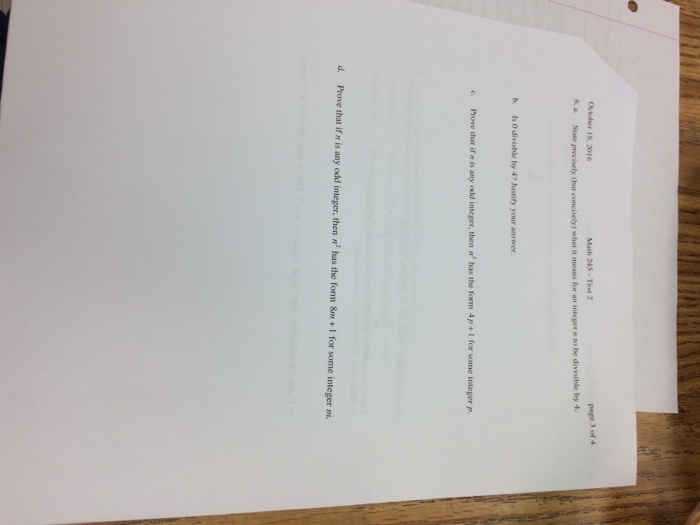 Solved State precisely (but concisely) what it means for an | Chegg.com