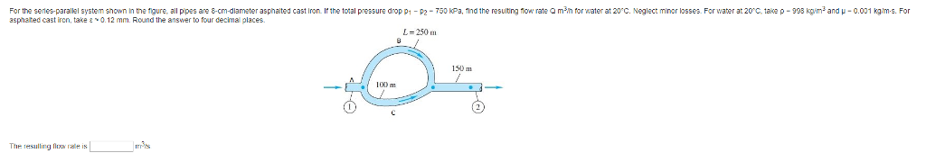 Solved For the series-parallel system shown in the figure, | Chegg.com