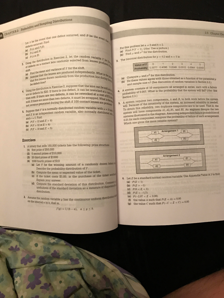 Solved and Sampling Distributions CRAPTER 2 Let 4 be the | Chegg.com