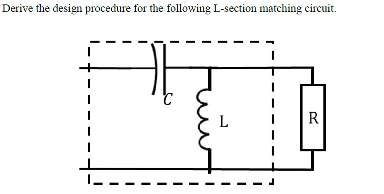 Solved Derive the design procedure for the following | Chegg.com