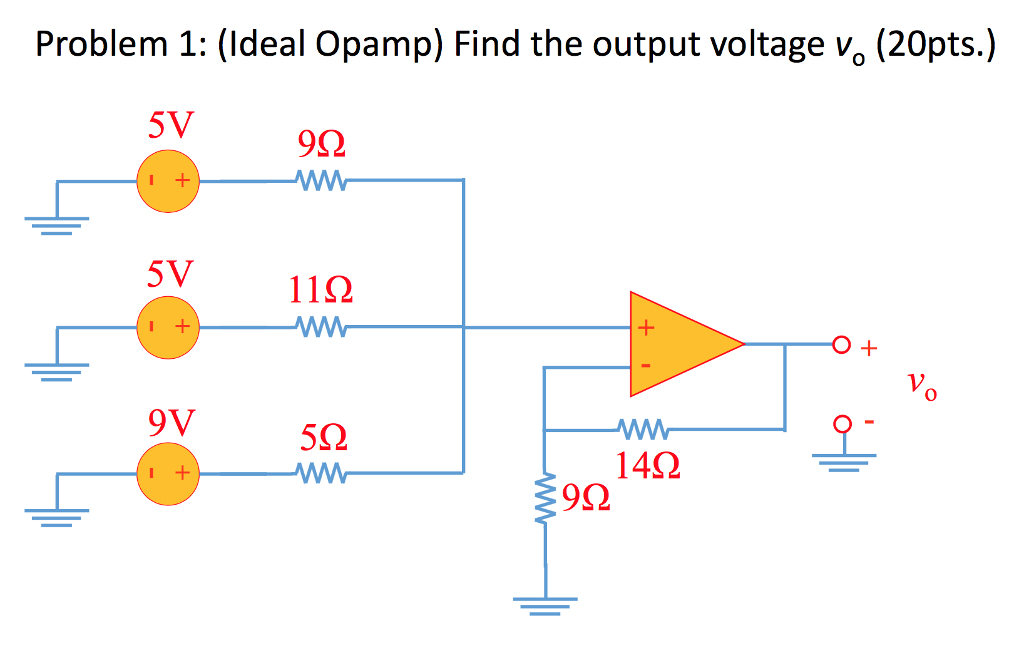Solved Find the output voltage v_0 | Chegg.com
