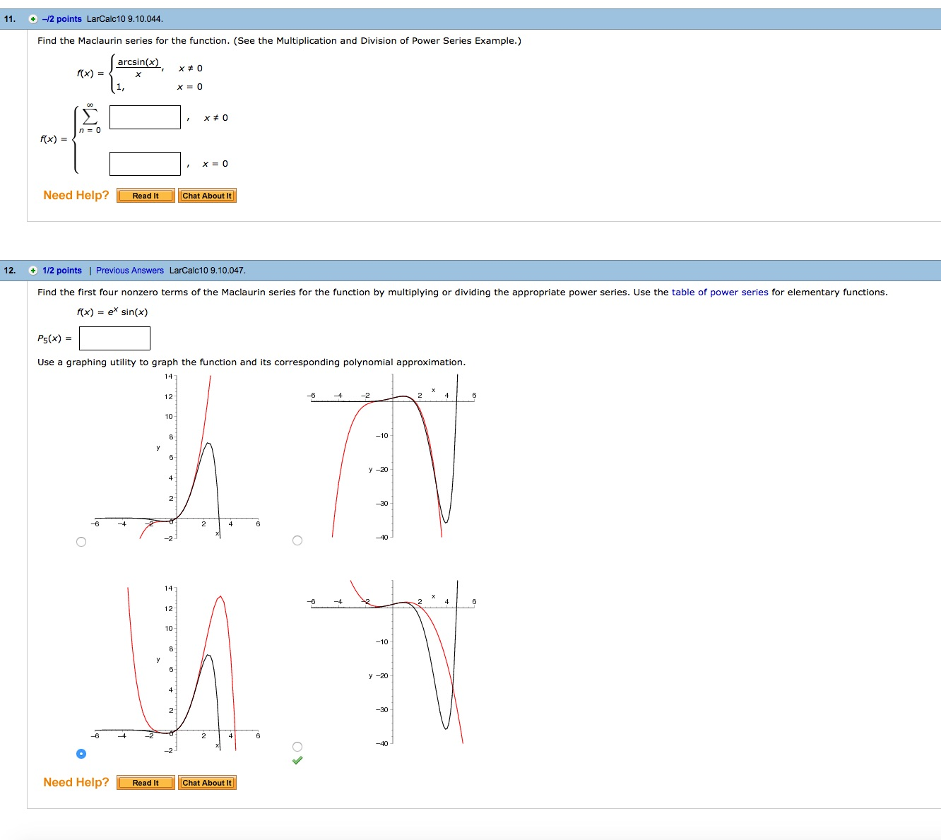Solved Find the Maclaurin series for the function. | Chegg.com