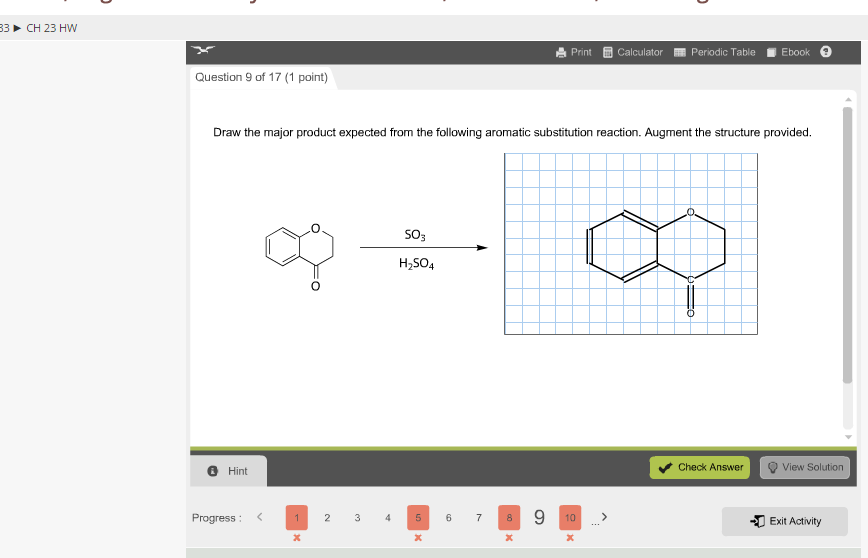 Solved Draw The Major Product Expected From The Following