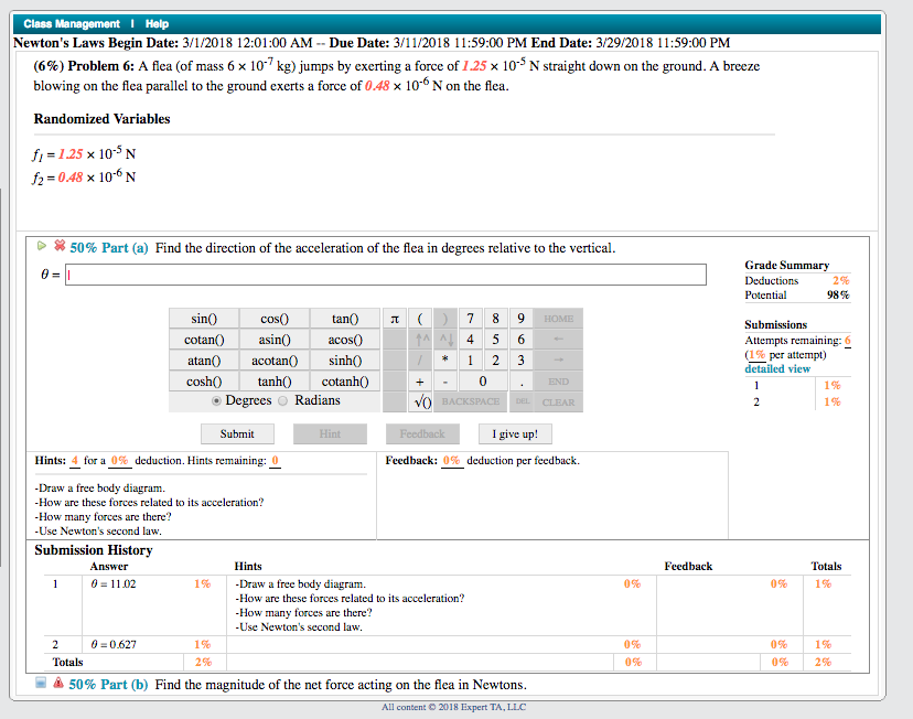 Solved Class Management i Help Newton's Laws Begin Date: | Chegg.com