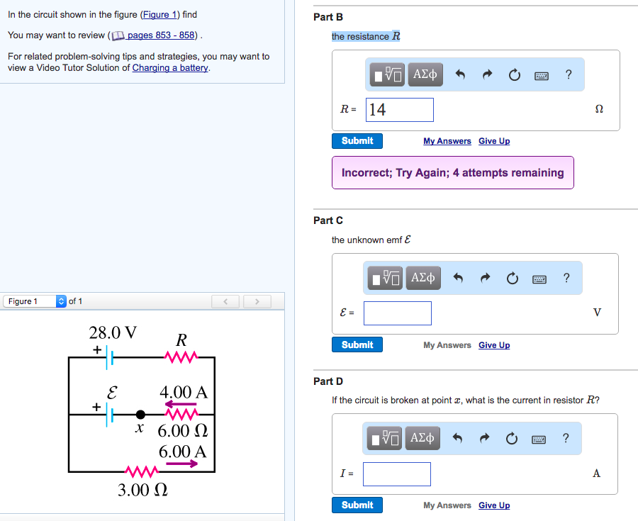 Solved The resistance the unknown emf epsilon If the | Chegg.com