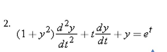 Solved determine the order of the DE and State if the | Chegg.com