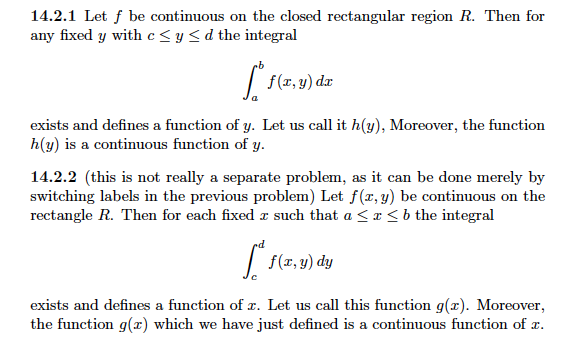 Let f be continuous on the closed rectangular region | Chegg.com
