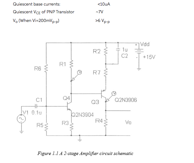 Solved Chose proper values of resistors in Figure 1.1, a | Chegg.com