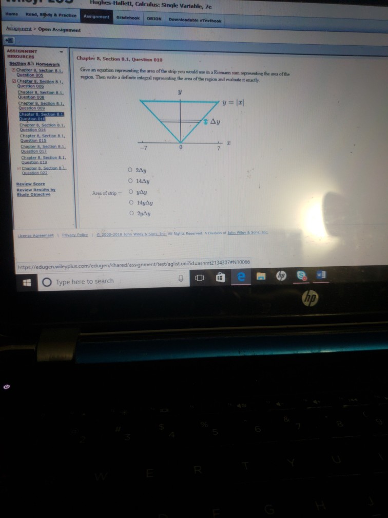 Solved Hughes-Hallett, Calculus: Single Variable, 7e Home | Chegg.com