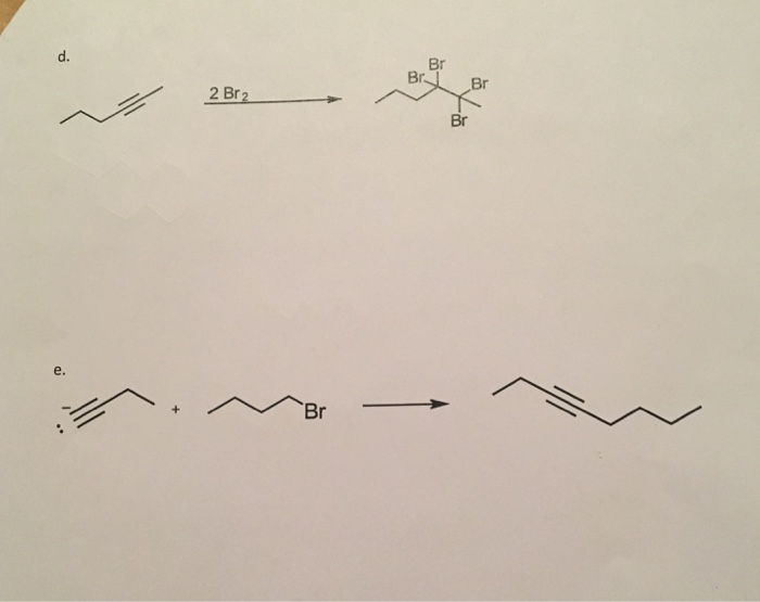 Solved (50 1 write the mechanisms for the following | Chegg.com