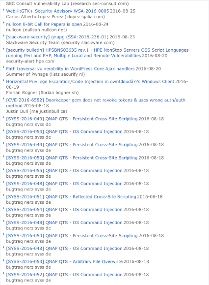 Solved I have monitored the Bugtraq mailing list at | Chegg.com