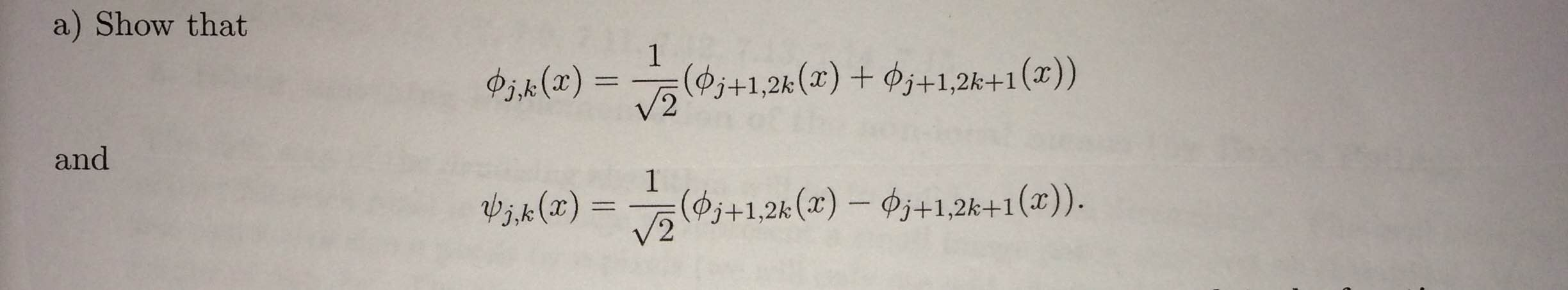 Elementary Properties of Haar Wavelets Throughout | Chegg.com