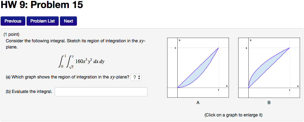Solved HW 9: Problem 15 Previous Problem List Next 1 point | Chegg.com