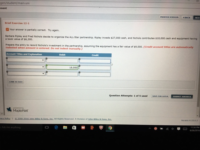 Solved Barbara Ripley and Fred Nichols decide to organize | Chegg.com