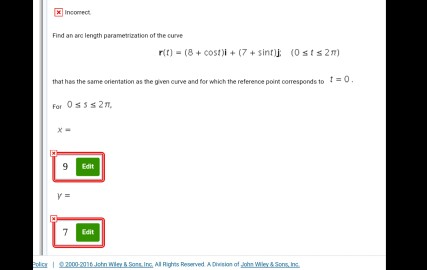 Solved Find an arc length parametrization of the curve r(t) | Chegg.com
