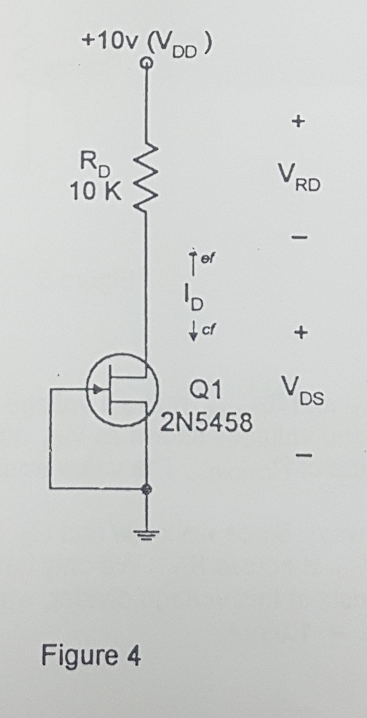 Solved Ammeter 2N5458 or one of equivalents specified: | Chegg.com