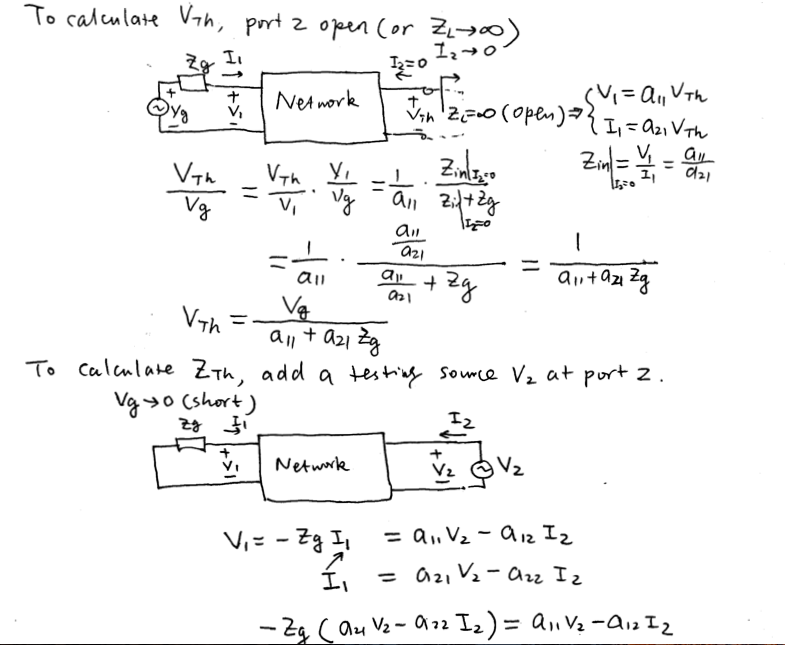 Solved Problem 3.9 Three cascade two-port networks are shown | Chegg.com