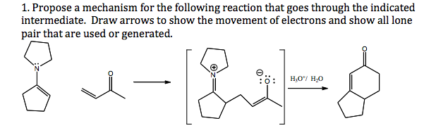 Solved Propose a mechanism for the following reaction that | Chegg.com