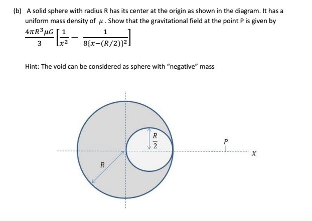 Solved A solid sphere with radius R has its center at the | Chegg.com