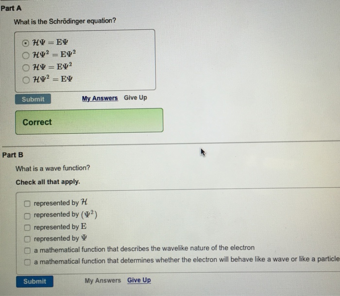 Solved 1) each set of quantum numbers is supposed to specify | Chegg.com