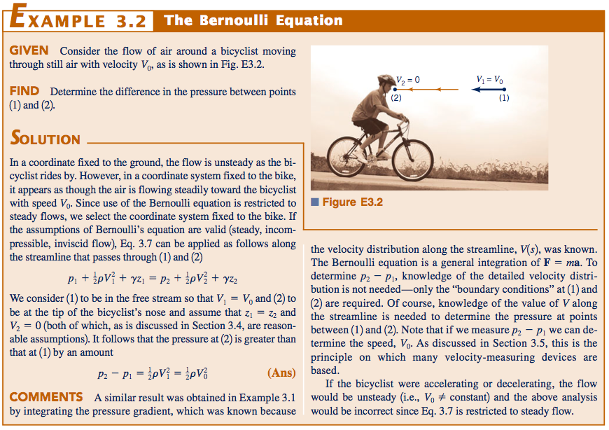 Solved Concept: Bernoulli's Equation Steady | Chegg.com