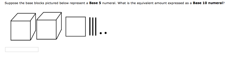 Solved Suppose the base blocks pictured below represent a | Chegg.com