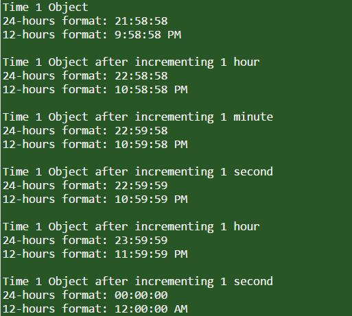Solved Date And Time Class Create Class Dateandtime That Combines The 1 Answer