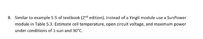 Solved Example 5.5 and table 5.3: | Chegg.com
