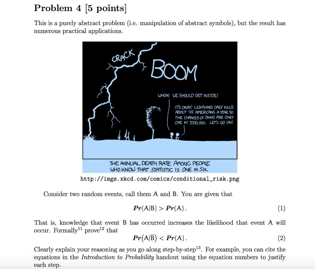 Solved This is a purely abstract problem (i.e. manipulation | Chegg.com
