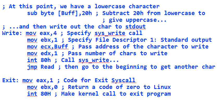 Solved Assembly Language Question In other words, the | Chegg.com