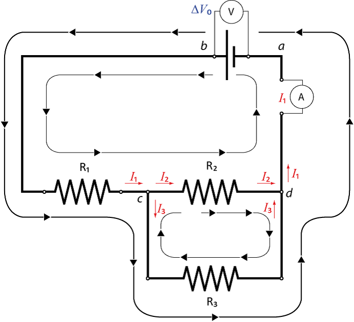 Solved Calculate the net current flow at a node (either "c" | Chegg.com