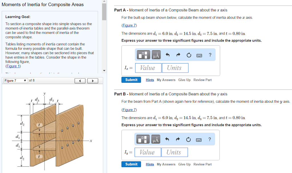 Solved To section a composite shape into simple shapes so | Chegg.com
