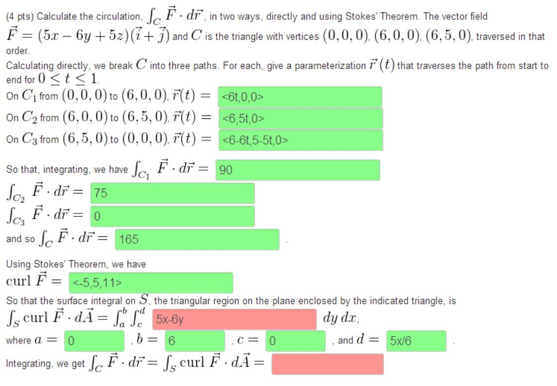 Solved Calculate the circulation, integral C F . dr, in two | Chegg.com