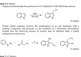 Solved Explain mechanistically the preference for C3 | Chegg.com