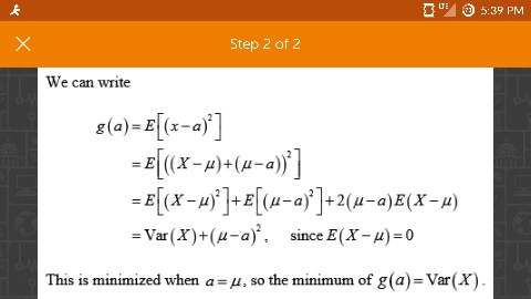 Solved Let X be a random variable with finite mean μ. | Chegg.com