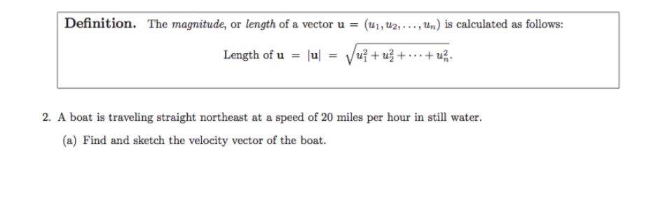 Magnitude Definition